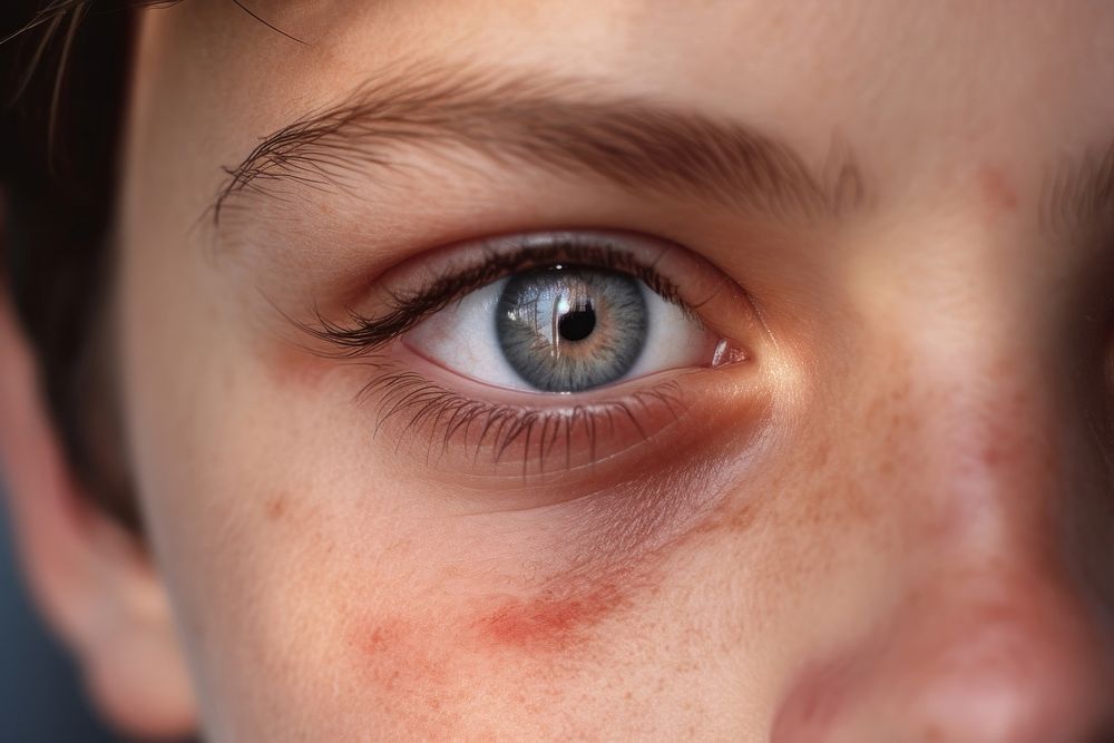 Crying skin face forehead. AI | Premium Photo - rawpixel