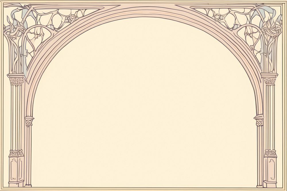 Arch and flower architecture backgrounds | Free Photo Illustration ...