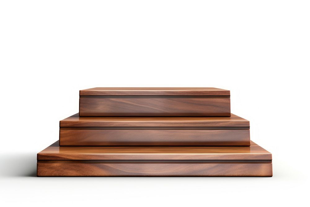 Modern wood podium staircase hardwood | Free Photo - rawpixel