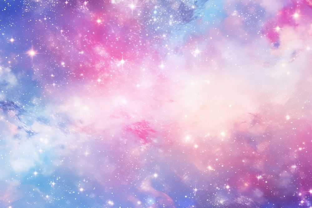 Pastel galaxy astronomy universe outdoors. | Premium Photo Illustration ...