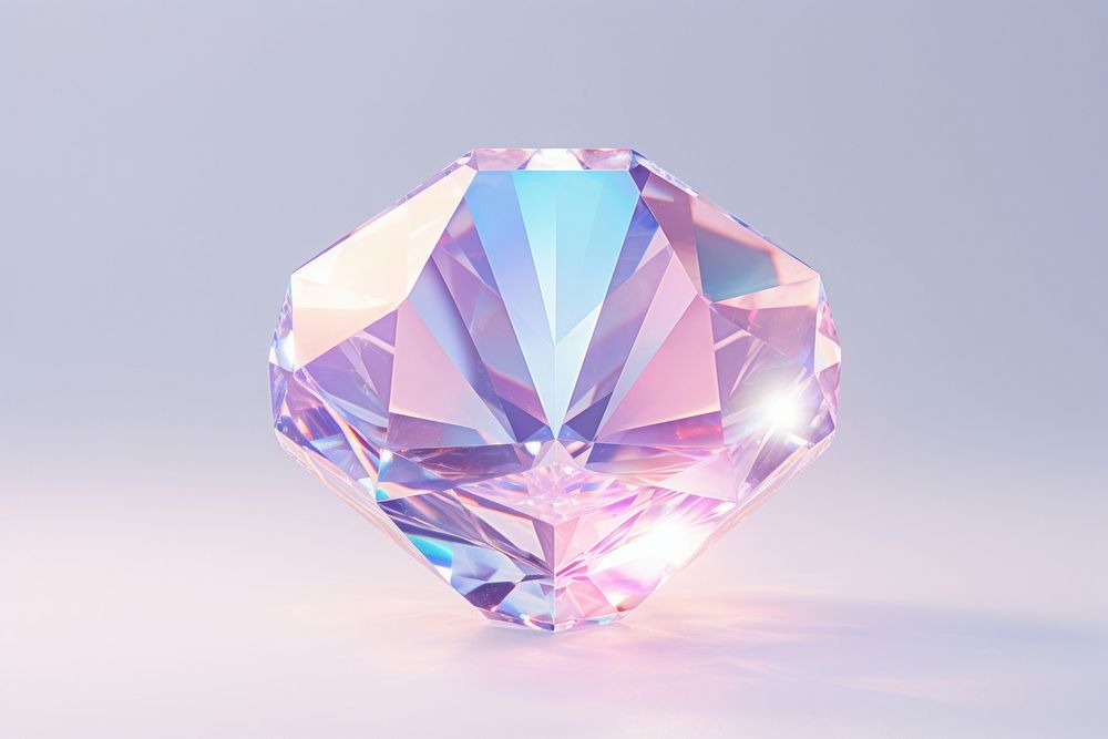 Pastel Diamond diamond gemstone jewelry. | Free Photo - rawpixel