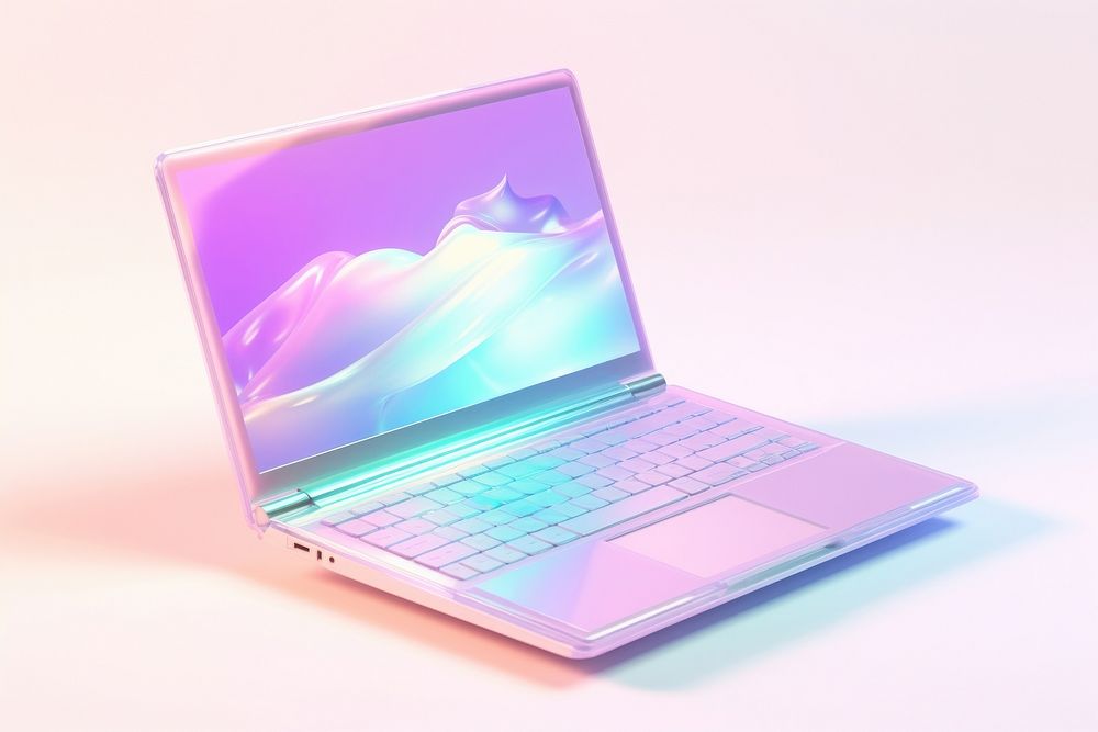 Labtop computer laptop electronics. AI | Premium Photo Illustration ...