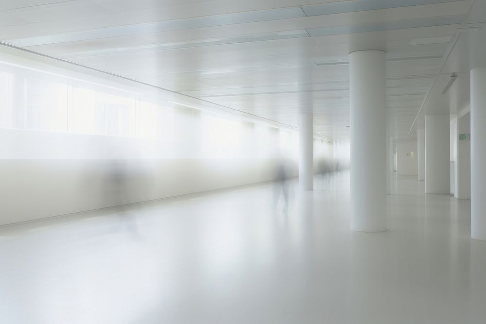 Medical center architecture corridor building. | Free Photo - rawpixel