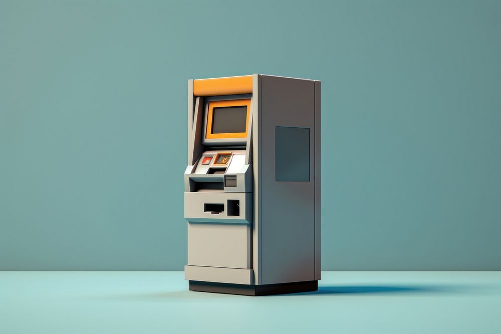 Atm machine technology machinery. AI | Premium Photo Illustration ...