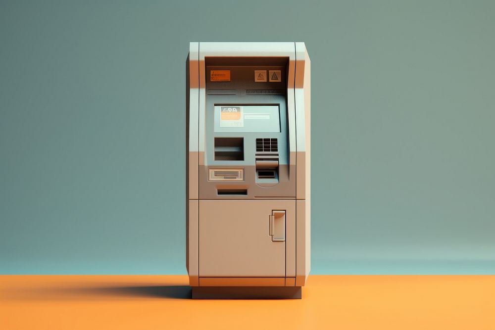 Atm machine technology machinery. AI | Premium Photo Illustration ...