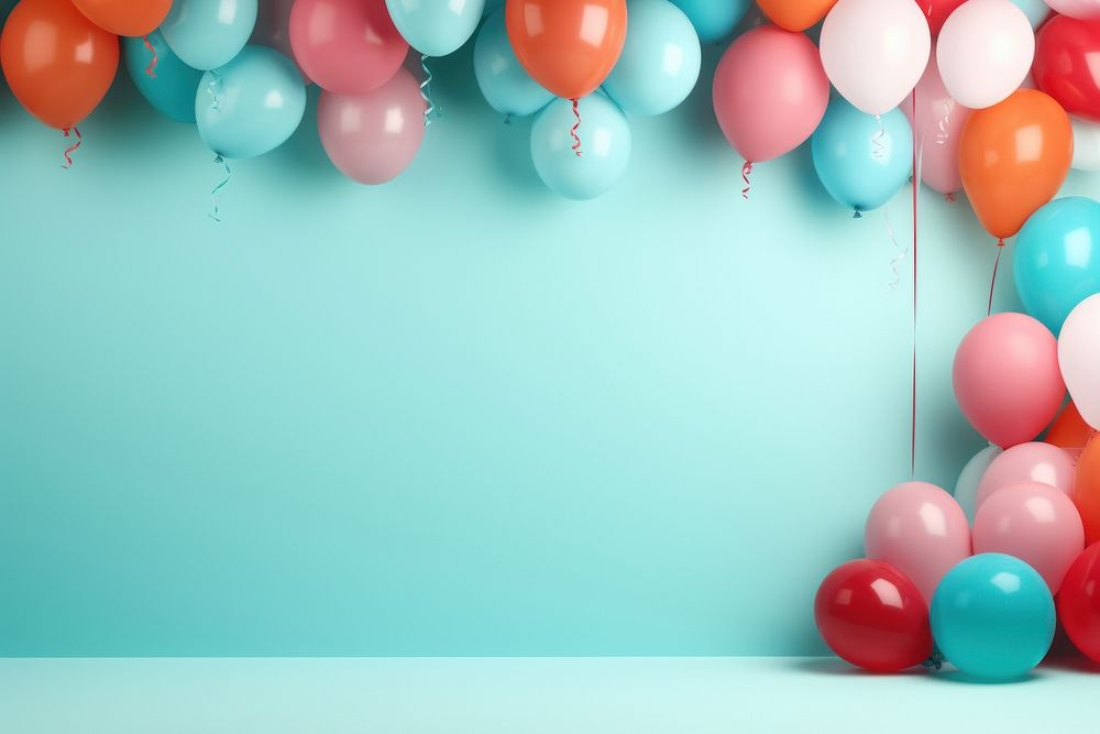 Celebrate backgrounds balloon celebration | Premium Photo Illustration ...
