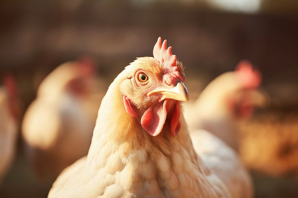 Chicken face left side image | Premium Photo - rawpixel