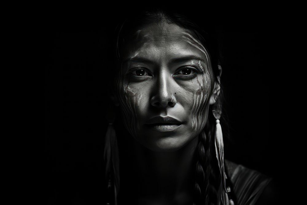 Face female native american photography | Free Photo - rawpixel