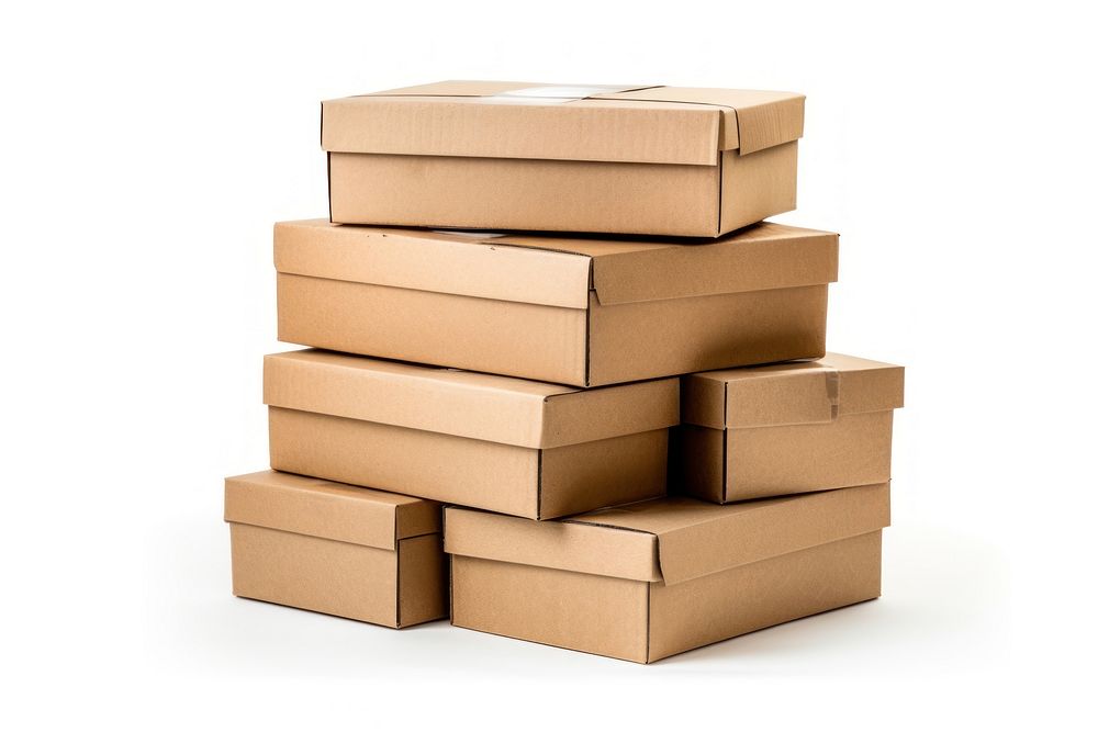 Stack box cardboard carton white | Premium Photo - rawpixel