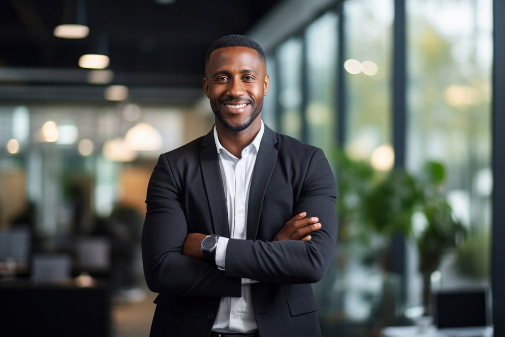 Happy confident rich black man | Premium Photo - rawpixel