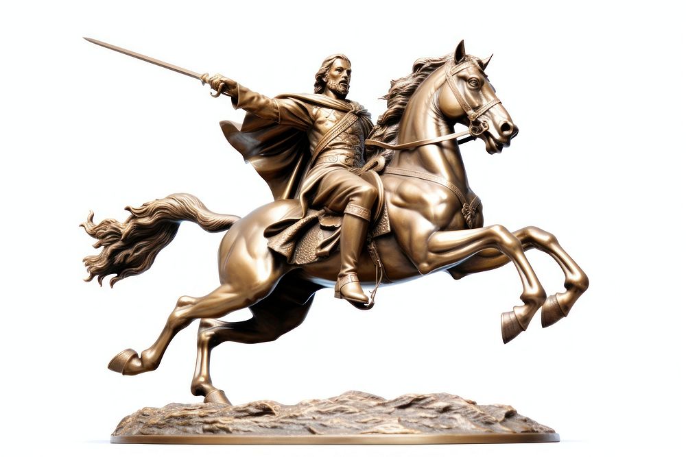 King holding sword riding horse | Premium Photo - rawpixel