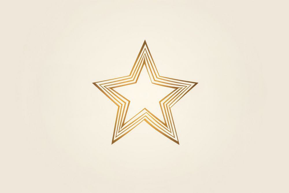 Star symbol gold line. | Premium Photo Illustration - rawpixel