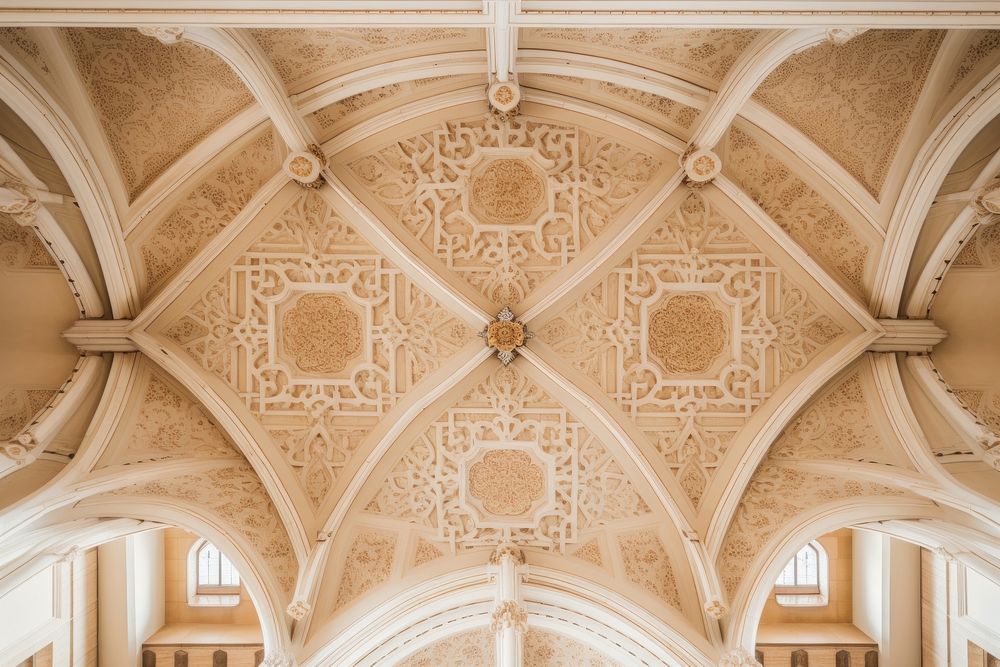 Renaissance architecture ceiling spirituality building. | Free Photo - rawpixel