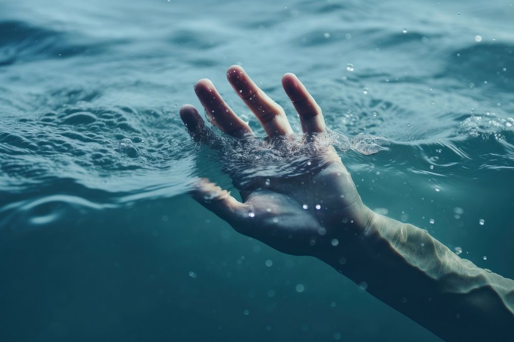 Hand water surface swimming finger | Premium Photo - rawpixel