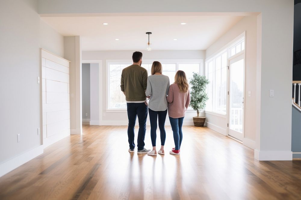 Home buyers entering house floor | Free Photo - rawpixel