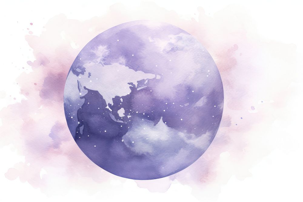 Earth outdoors planet purple. AI | Free Photo Illustration - rawpixel