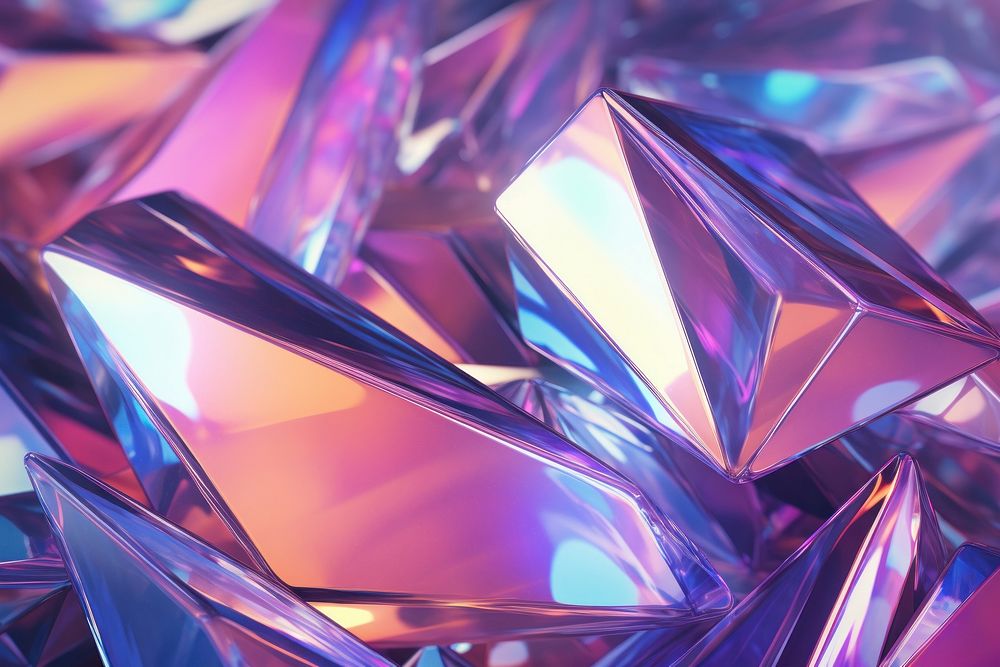 Holographic Abstract backgrounds abstract gemstone. | Premium Photo ...