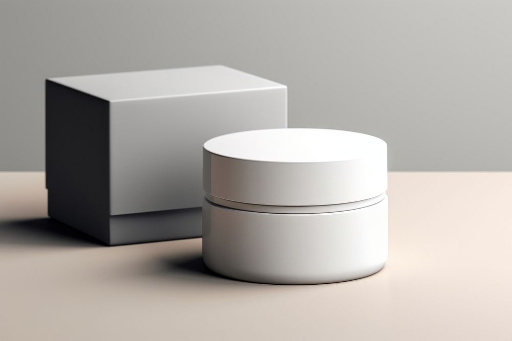 Jar mockup and box container | Free Photo - rawpixel