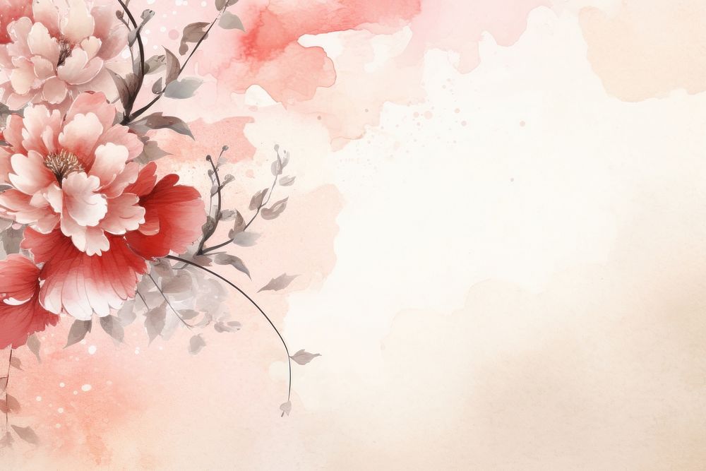 Peony backgrounds blossom flower. AI | Free Photo Illustration - rawpixel