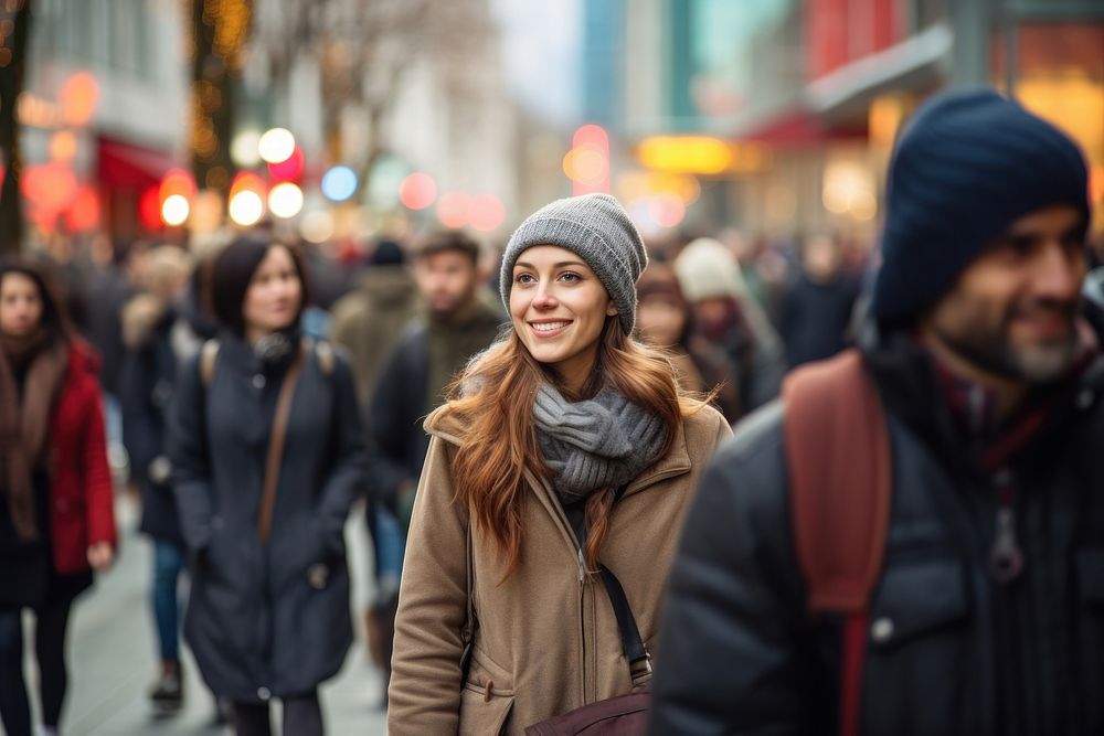 Canada people walking street adult. | Premium Photo - rawpixel