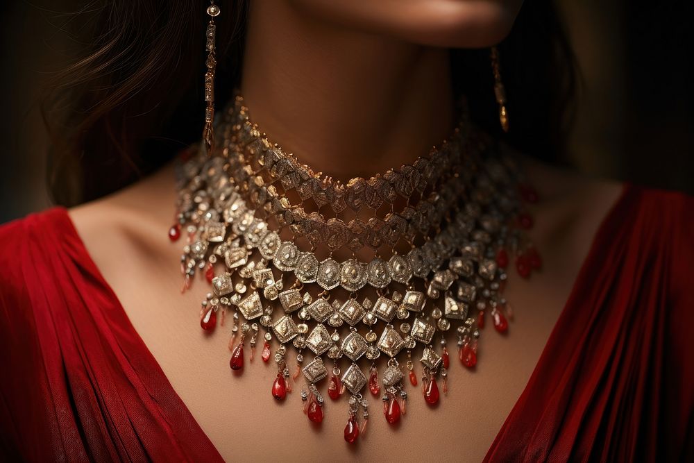 Jewellery woman neck necklace jewelry | Free Photo - rawpixel