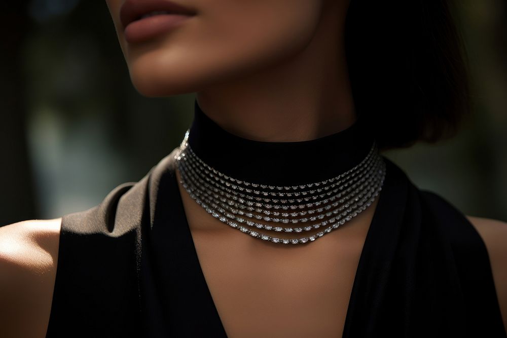 Jewellery woman neck necklace jewelry | Free Photo - rawpixel