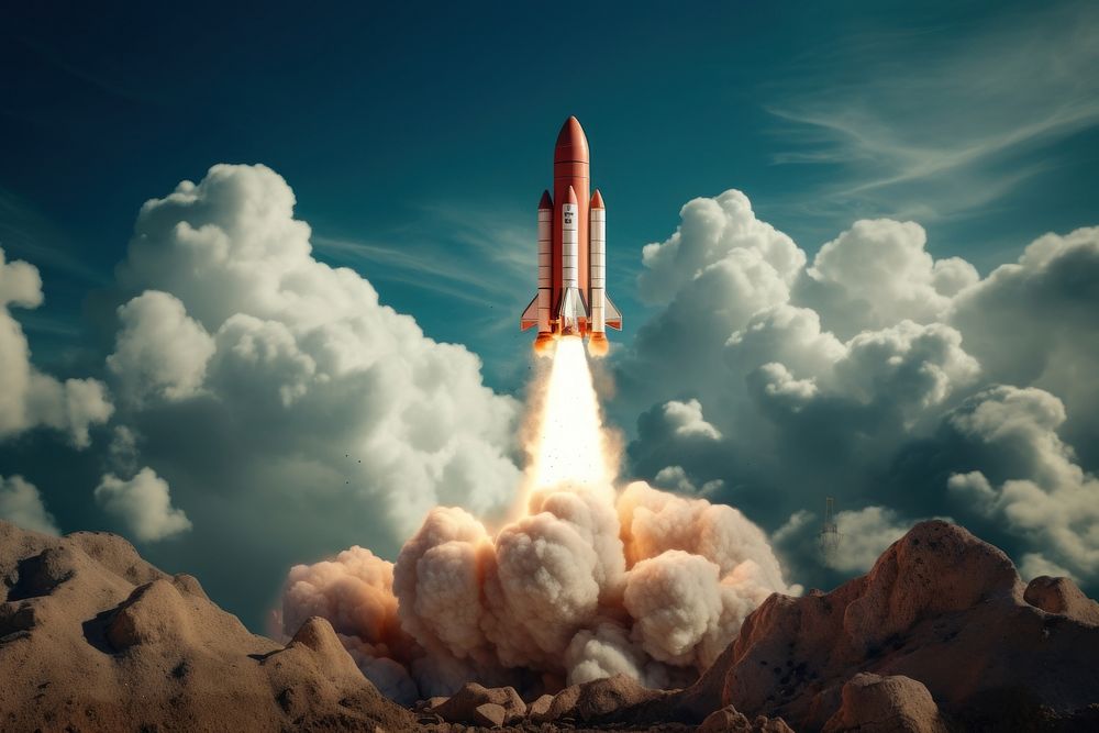 Rocket science aircraft vehicle transportation. | Premium Photo - rawpixel