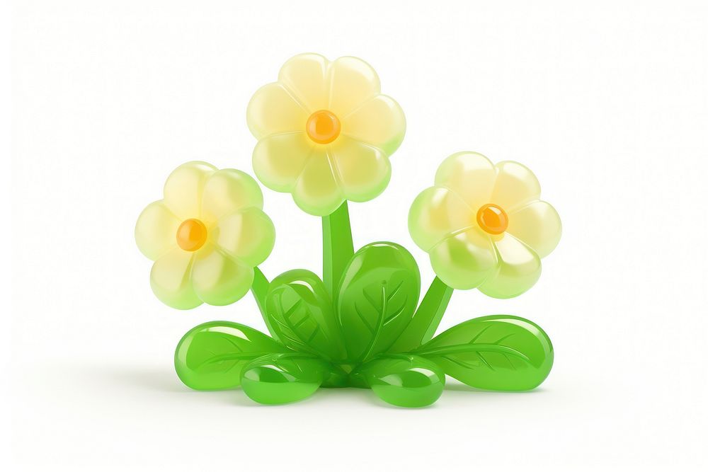 Simple flowers and green bush | Free Photo Illustration - rawpixel