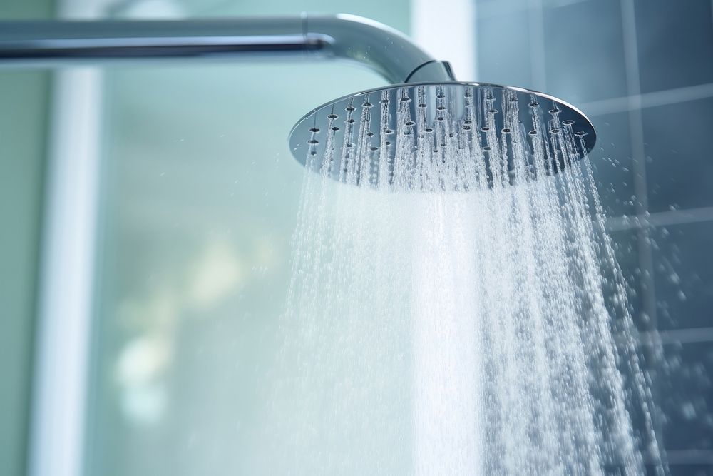 Headshower bathroom splashing showering. AI | Free Photo - rawpixel
