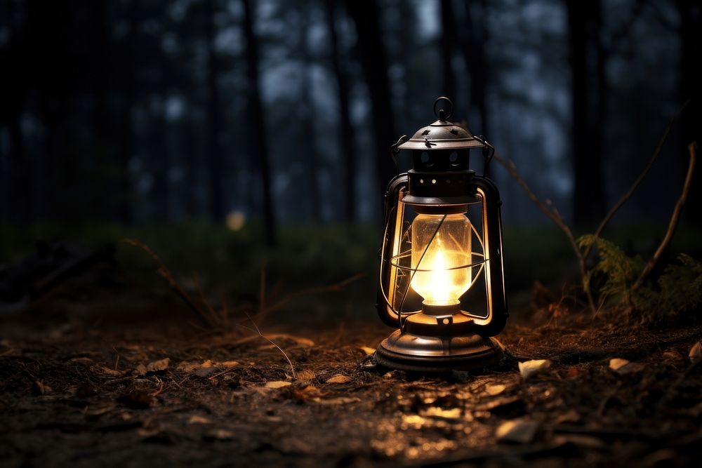 Lantern empty ground lamp illuminated | Free Photo - rawpixel