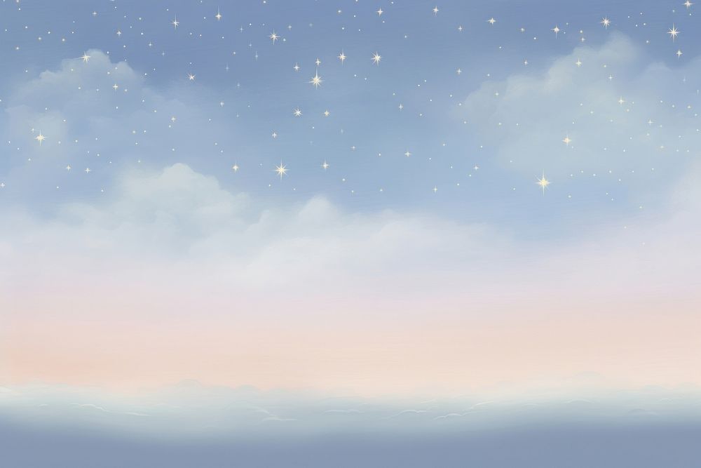 Painting night sky border backgrounds | Free Photo Illustration - rawpixel