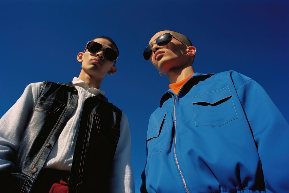 2 Male Sunglasses Portrait Fashion Premium Photo Rawpixel
