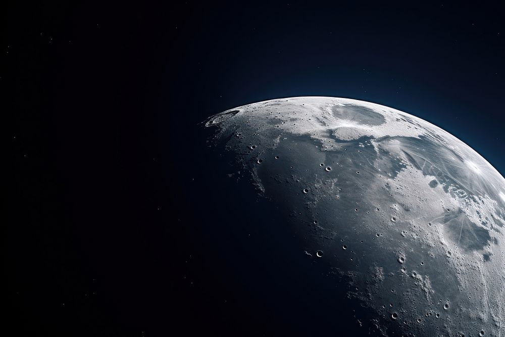 Photograph moon space astronomy outdoors | Free Photo - rawpixel