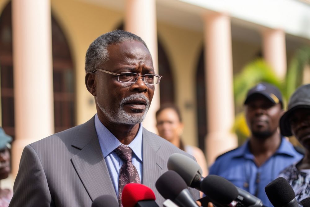 Middle age male Arican official | Premium Photo - rawpixel