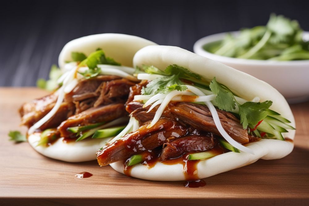 Bao Bun Roast Duck food | Free Photo - rawpixel