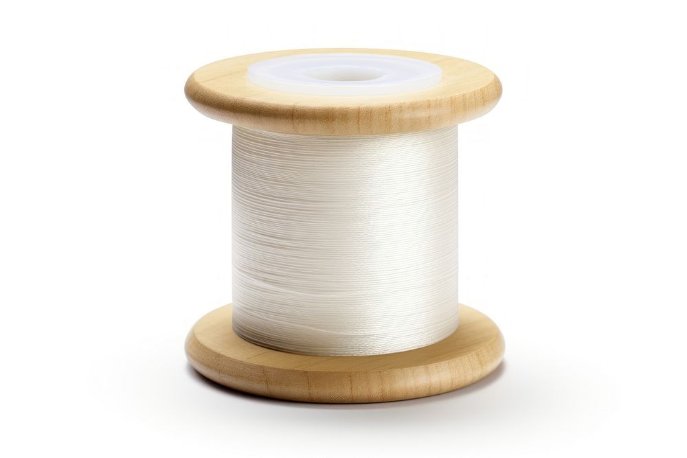 Spool white material cylinder. | Free Photo - rawpixel