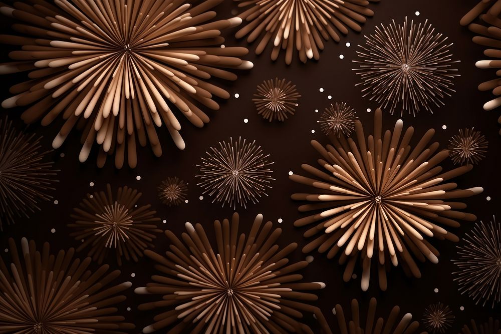 Chocolate fireworks backgrounds abstract. AI | Premium Photo ...