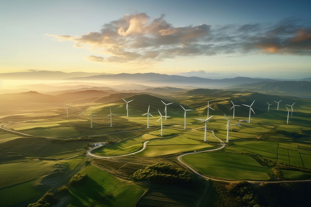 Rolling agricultural land landscape outdoors | Premium Photo - rawpixel