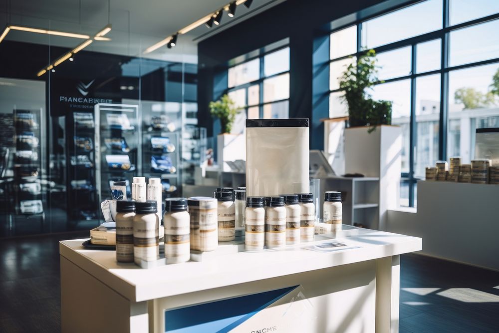 Whey protein architecture container furniture. | Free Photo - rawpixel