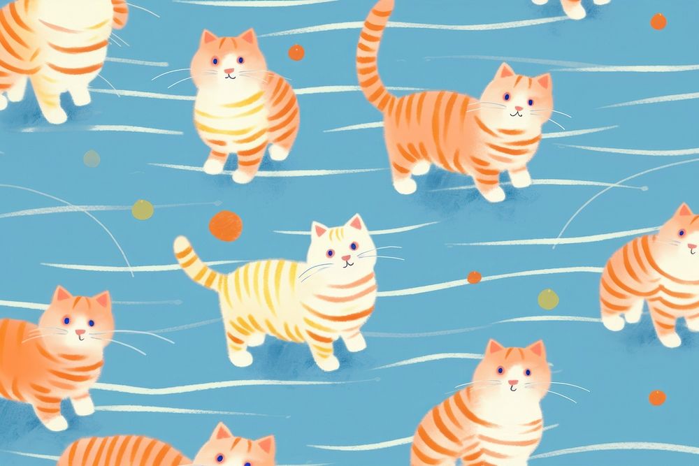Kitten pattern animal mammal zebra. | Free Photo Illustration - rawpixel