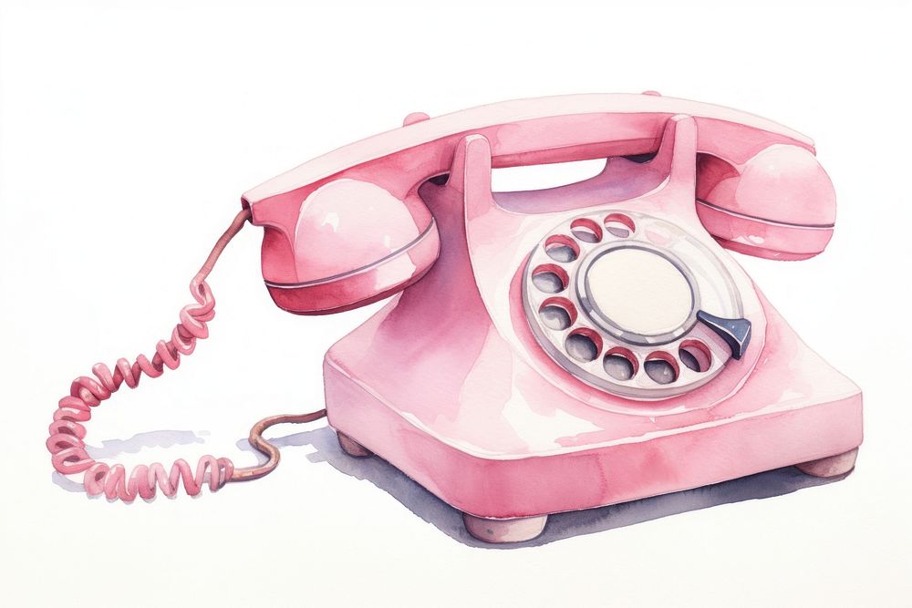 Aesthetic telephone no text electronics | Premium Photo Illustration ...