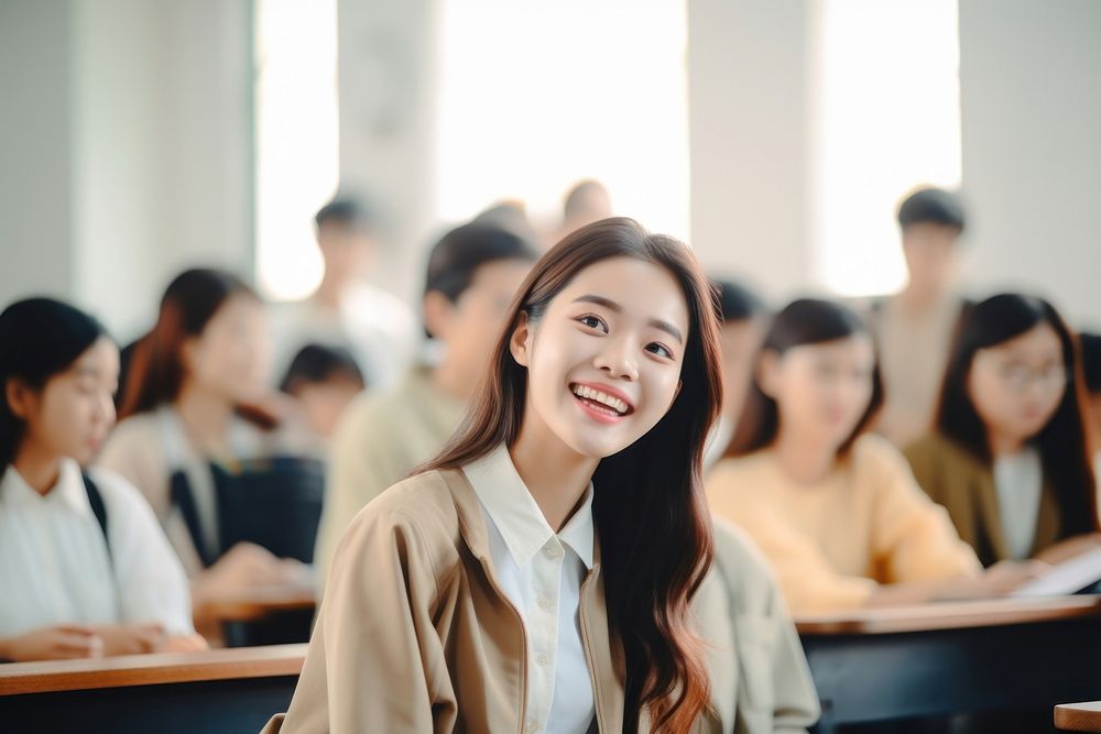 Southeast Asian students classroom adult | Free Photo - rawpixel