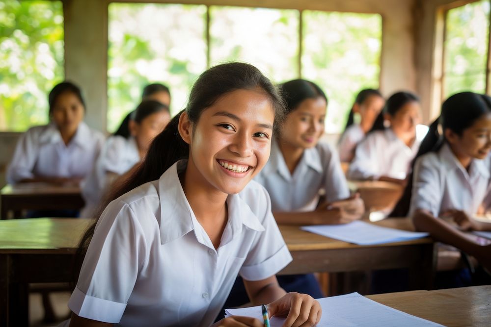 Southeast Asian students classroom adult | Free Photo - rawpixel