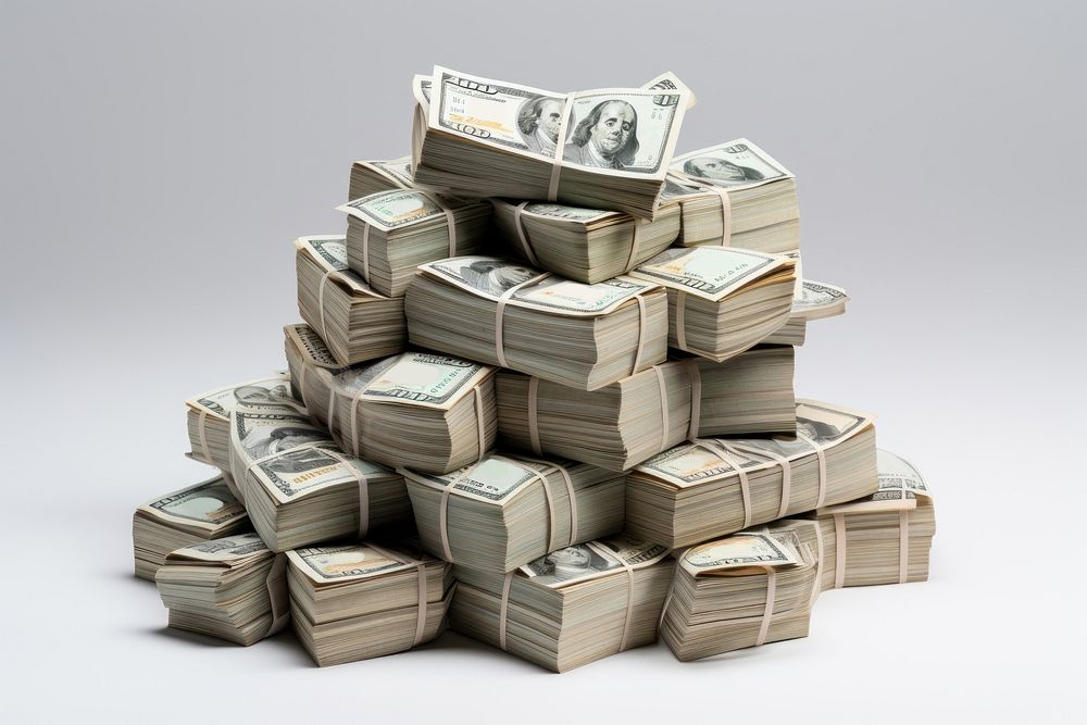 Stack money dollar investment abundance. | Premium Photo - rawpixel