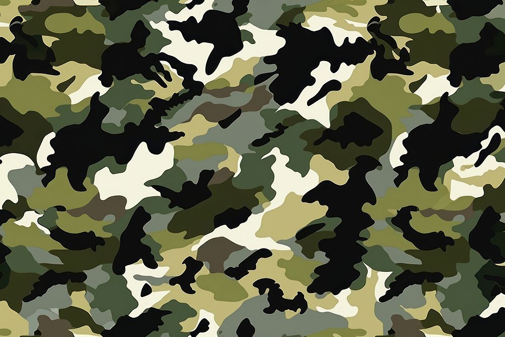 Brushstroke camouflage pattern backgrounds military | Premium Photo ...