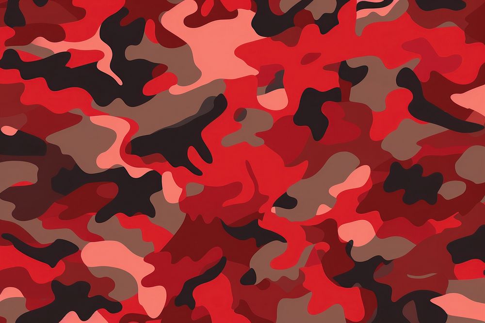 Red camouflage pattern backgrounds military | Free Photo Illustration ...