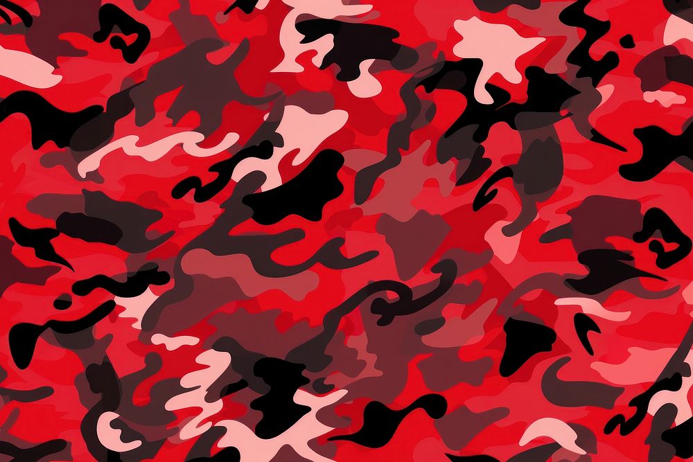 Red camouflage pattern backgrounds military | Free Photo Illustration ...
