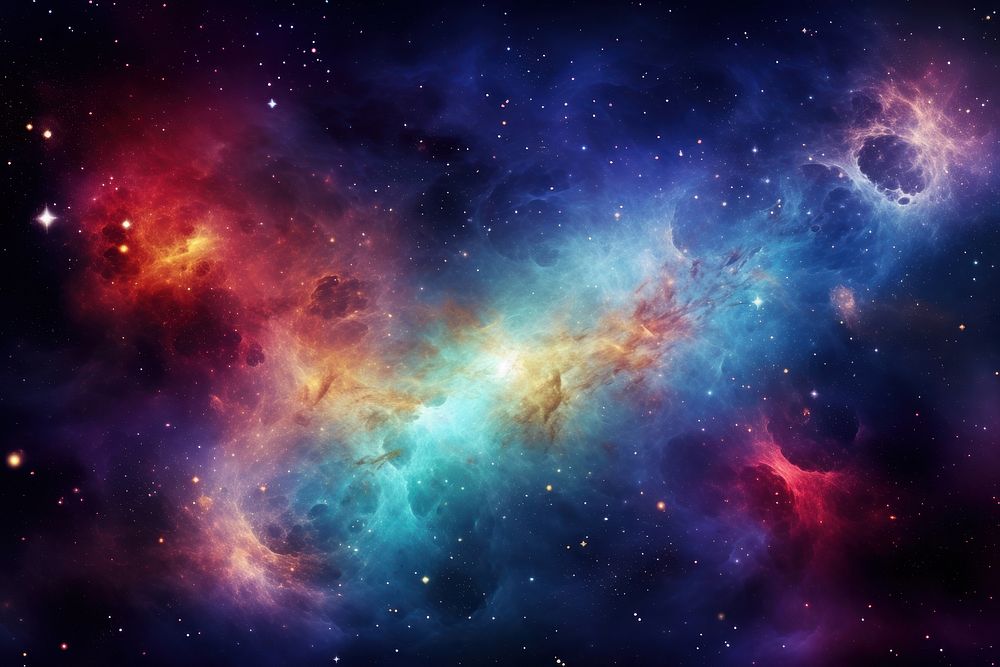 Colorful galaxy space backgrounds astronomy | Free Photo - rawpixel