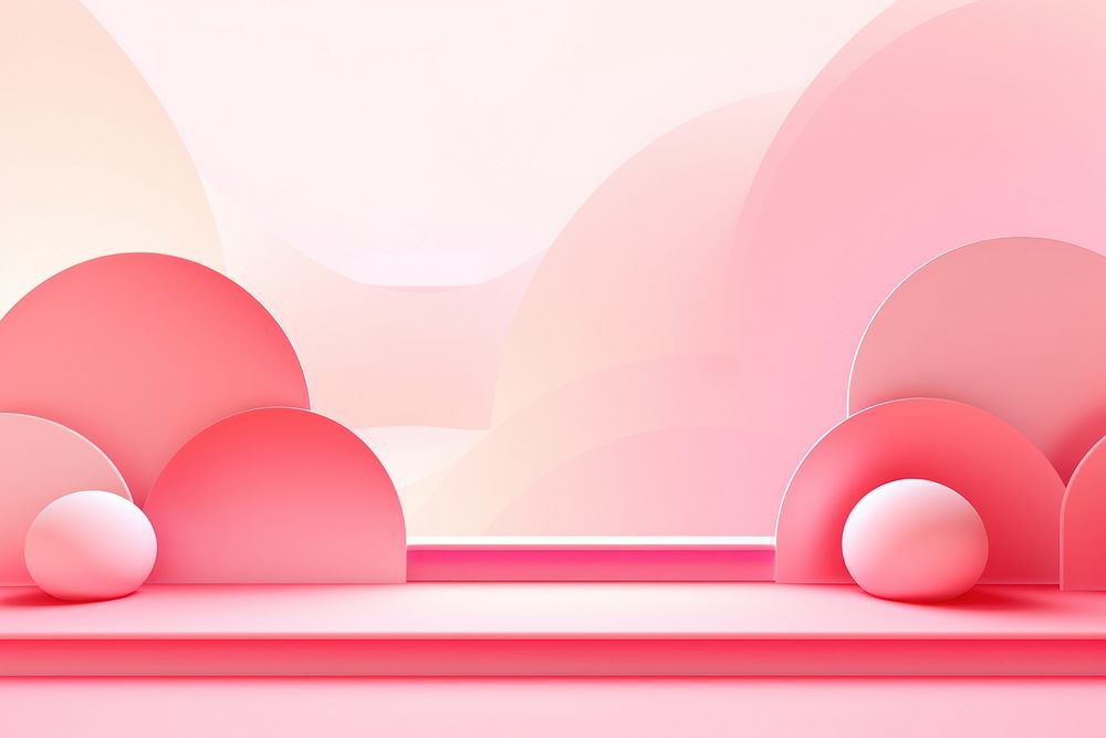 Pink aesthetic abstract minimal background | Free Photo Illustration ...