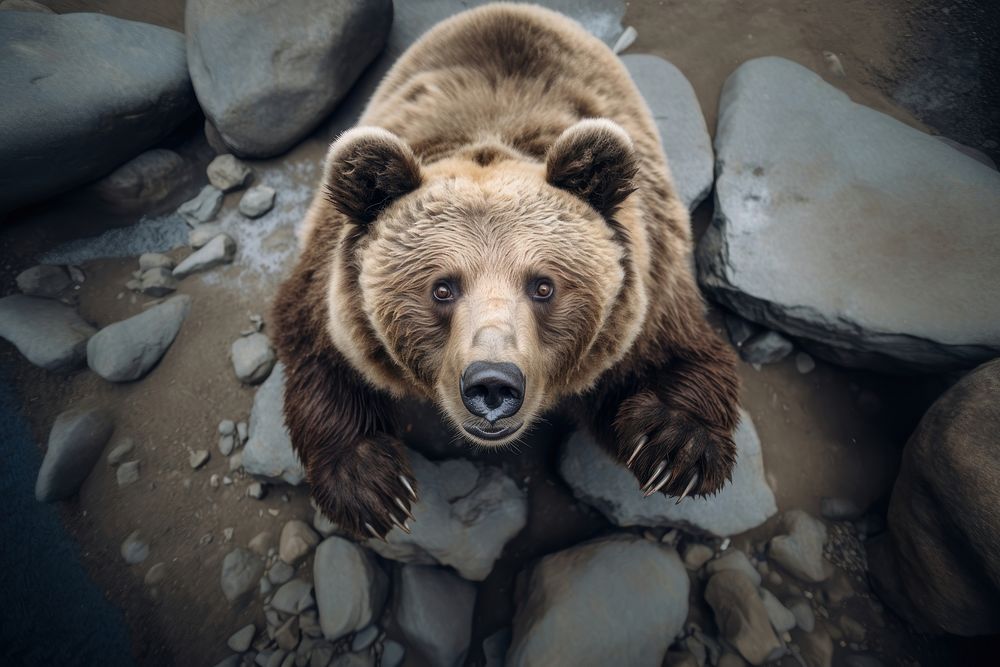 Bear looking camera wildlife animal | Premium Photo - rawpixel